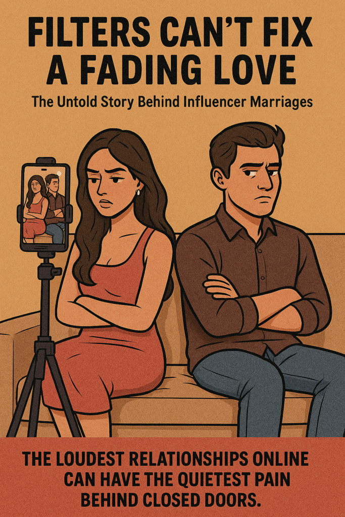 Filters Can’t Fix a Fading Love: The Untold Story Behind Influencer Marriages - SANSANI