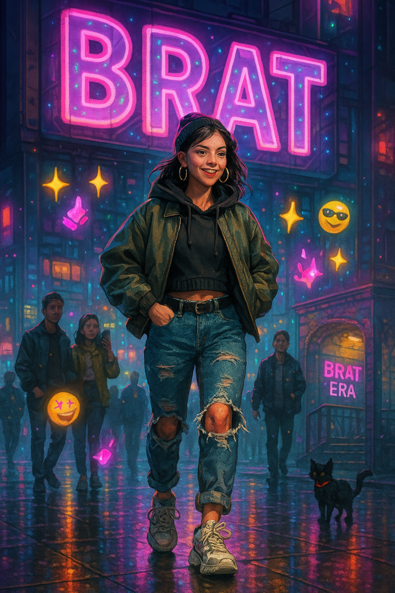 Brat Energy: How a Bold Slang Term Redefined Confidence and Culture in ...
